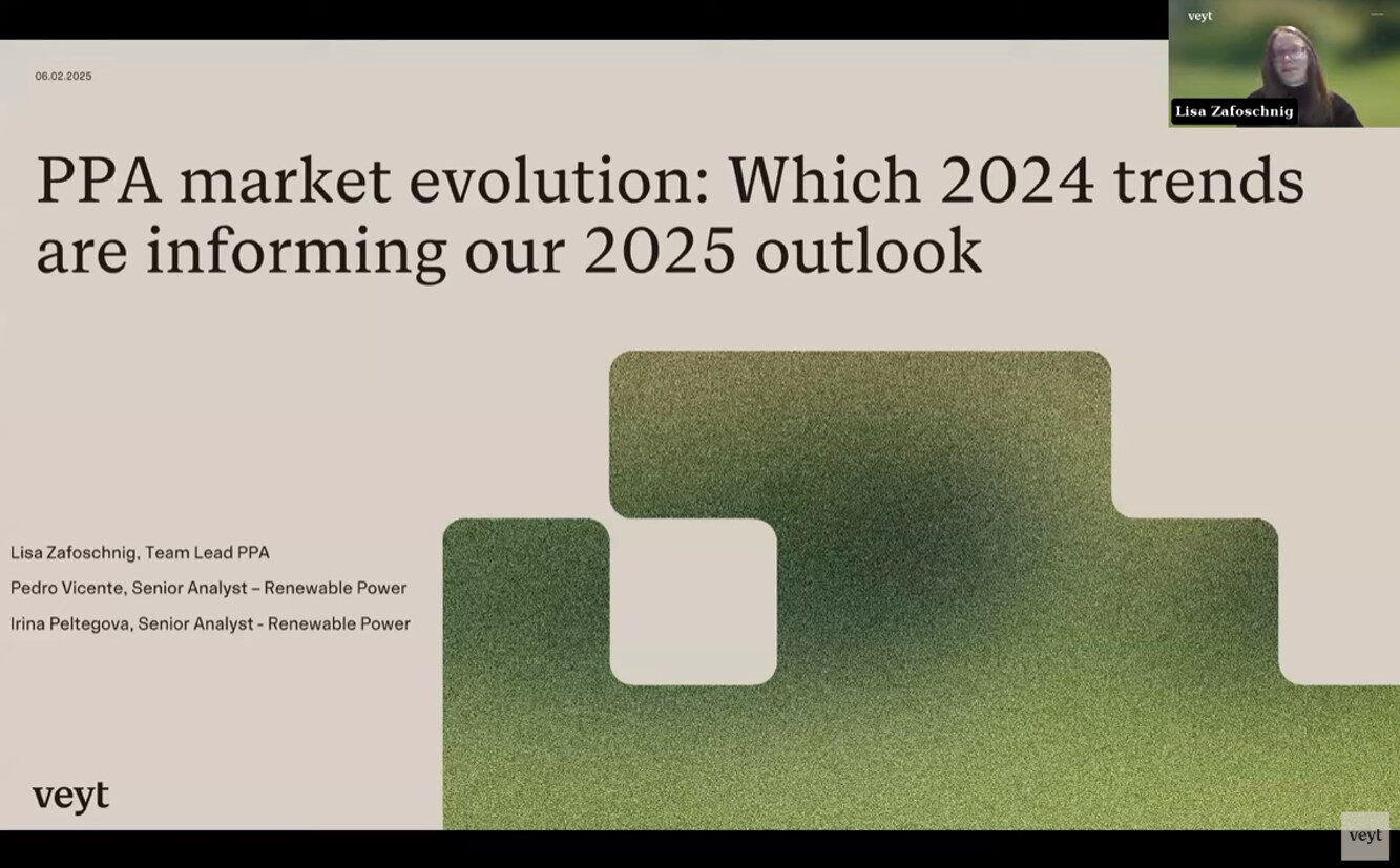PPA Market Evolution: The 2024 Trends Informing the 2025 Outlook | Veyt